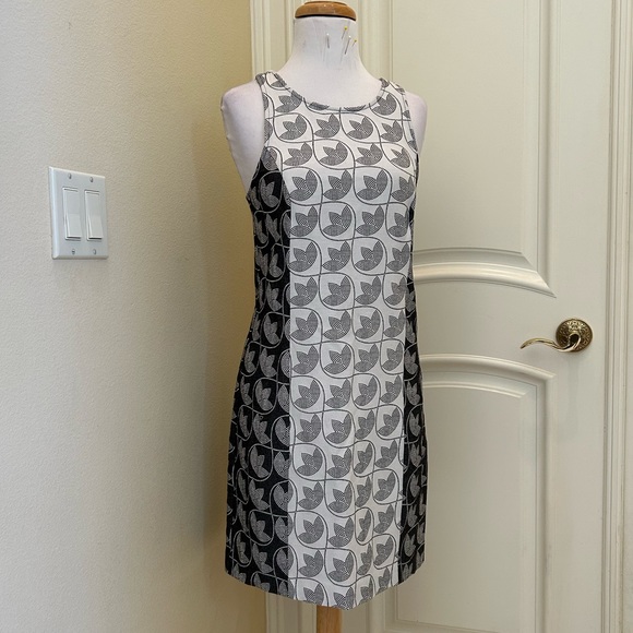 Trina Turk | Dresses | Trina Turk Black And White Pattern Dress | Poshmark